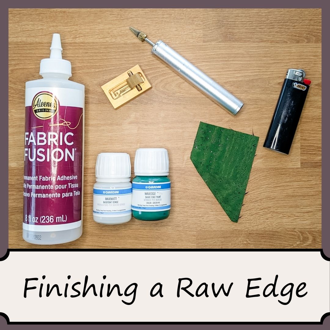 Finishing Raw Edges – Cork and Thread, LLC