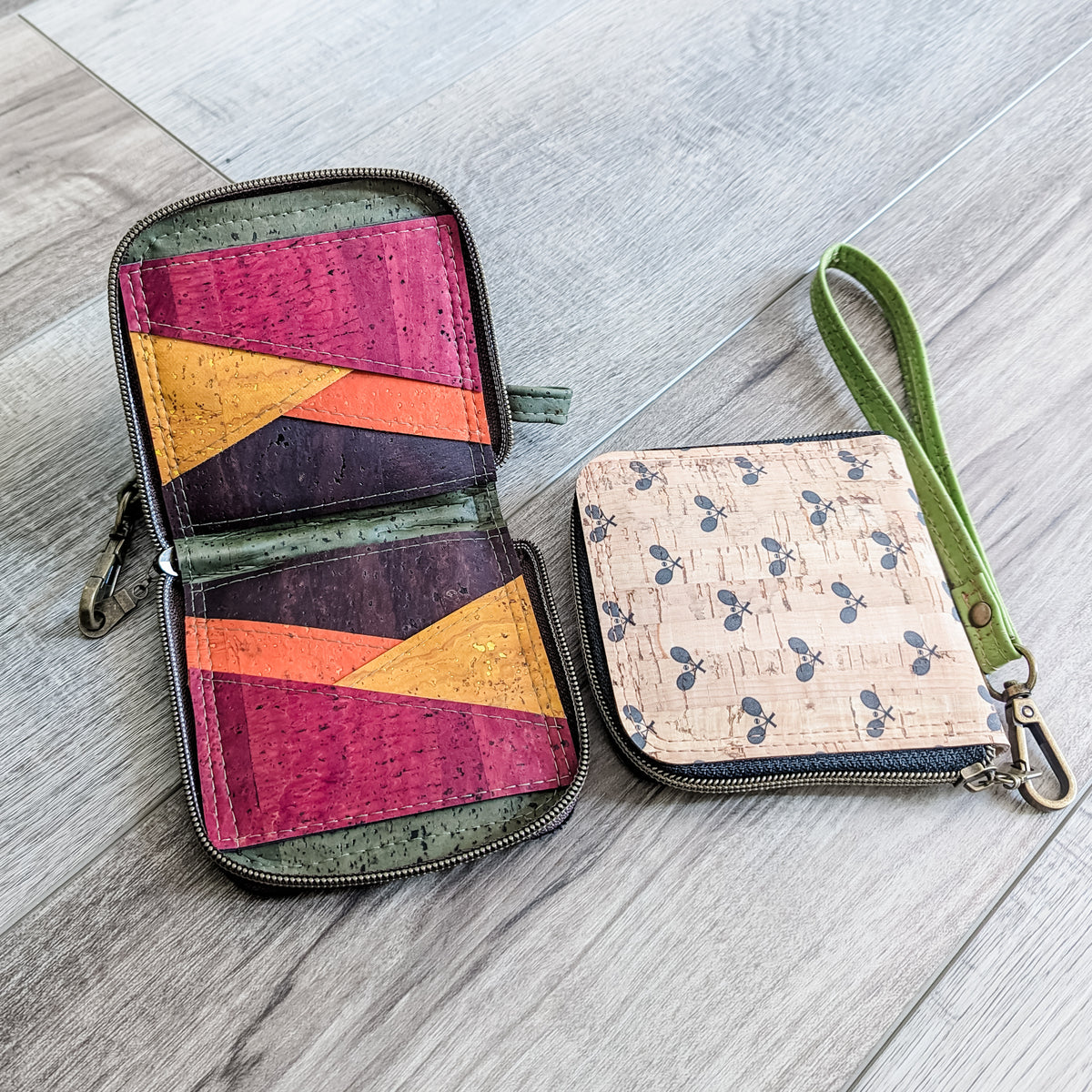 Laurel Mini Wallet Pattern Digital Download – Cork and Thread, LLC