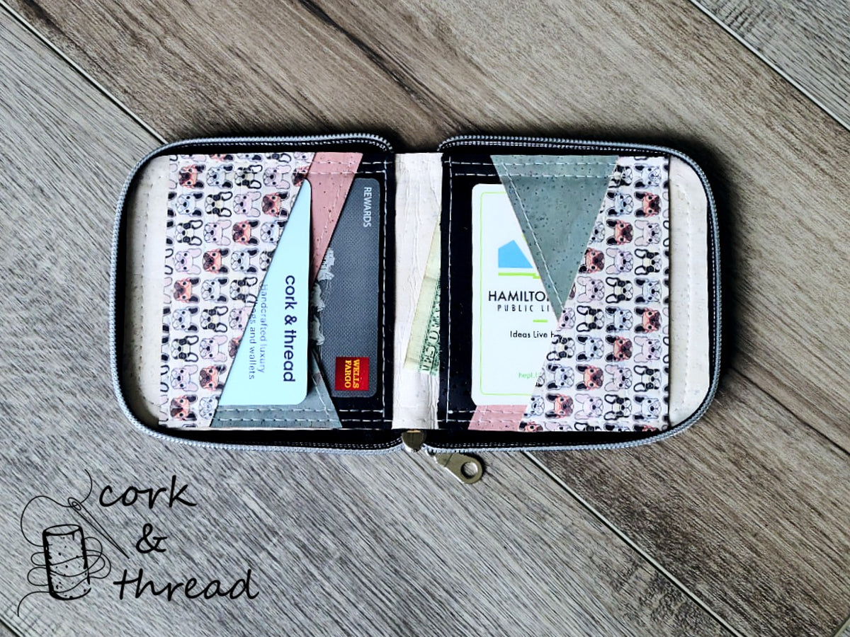 Laurel Mini Wallet Pattern Digital Download – Cork and Thread, LLC
