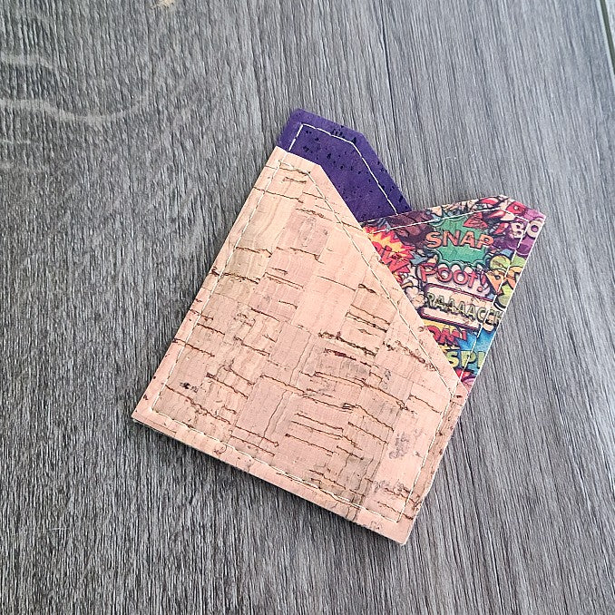 Slim Card Wallet Pattern and SVG Digital Download – Cork and Thread, LLC